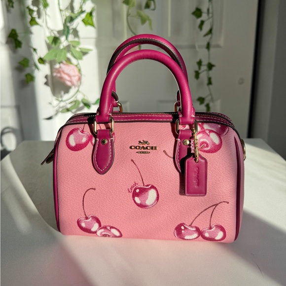 Coach | Bags | Coach Cherry Rowan | Poshmark